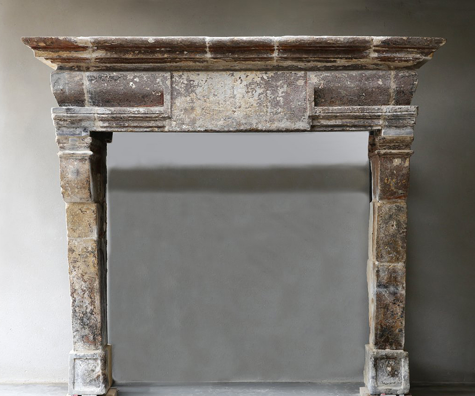 Antique Limestone Fireplace – Monolithic Stone